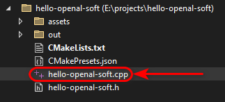 Setting up OpenAL Soft in Visual Studio 2022 using CMake
